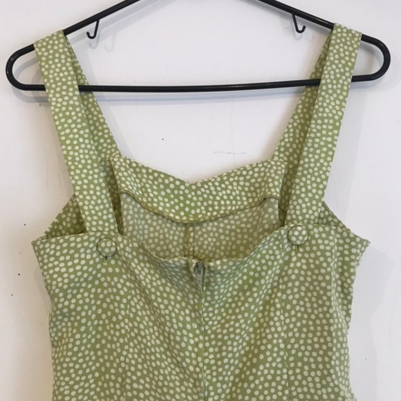 Miss Selfridge | Dresses | Vintage 8s Pastel Green And White Polka Dot ...